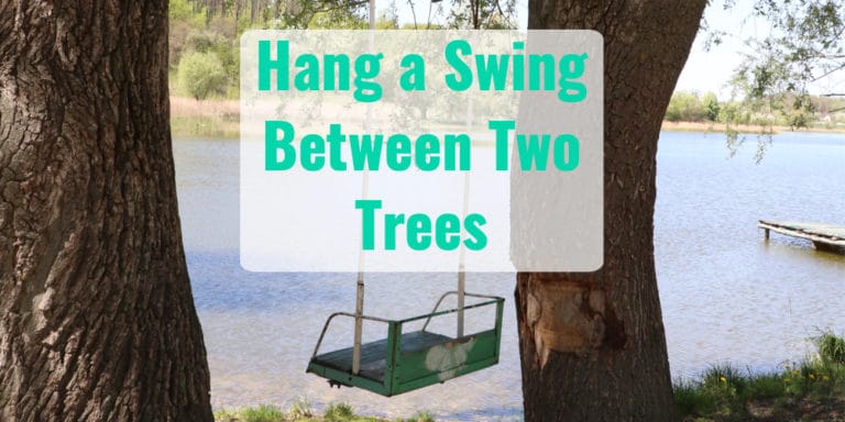 How to Hang a Swing Between Two Trees - GFL Outdoors